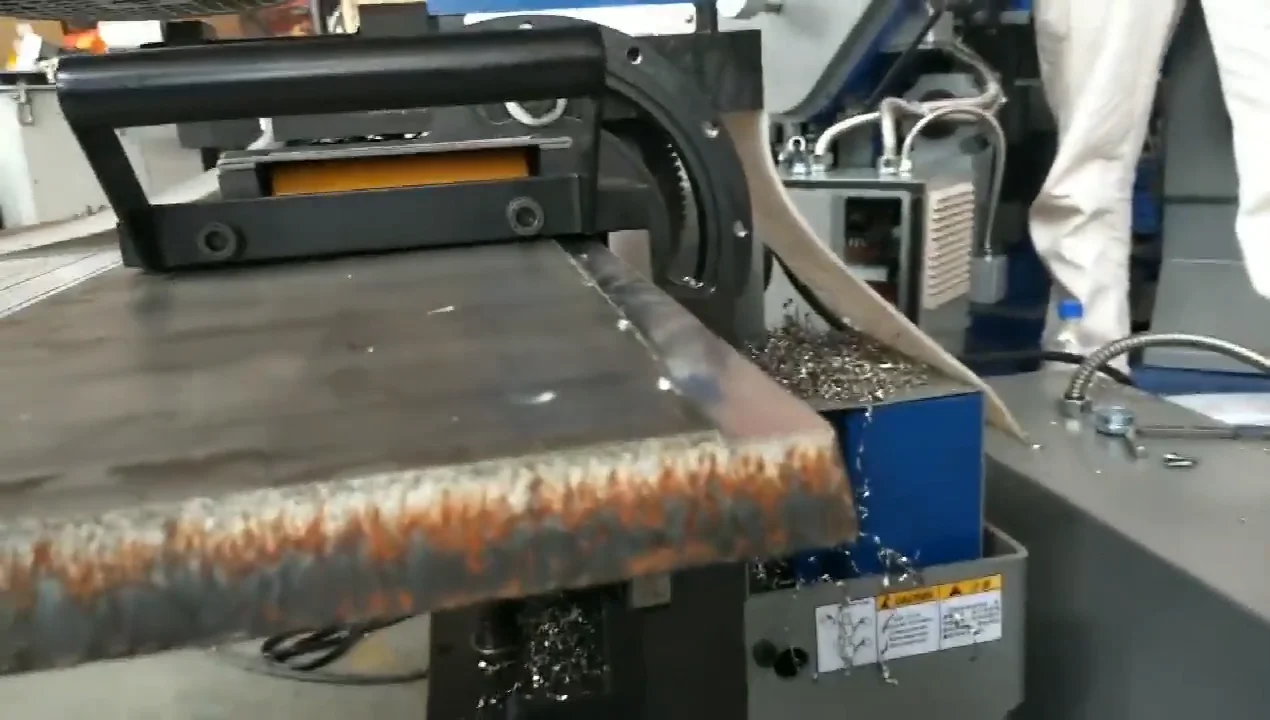 Automatic Feeding Metal Plate Beveler Portable Plate Beveling Groove ...