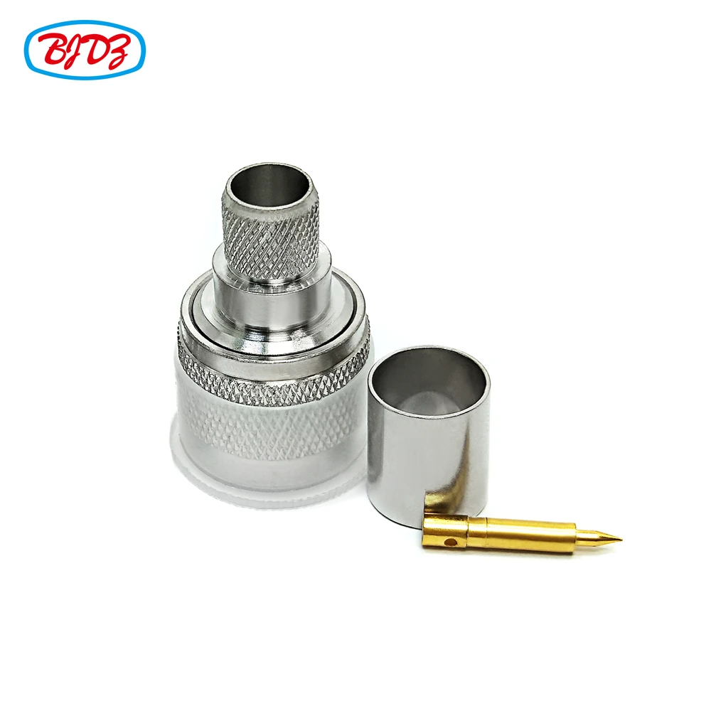 Straight N Male Plug Lmr400 Rg8 Rg213 Rg214 Coaxial Cable Connector N ...