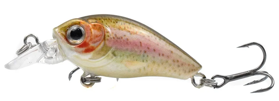 4.5cm 3.5g Micro Floating Bionic Bait Small Fat Rocker ABS Lure for ...