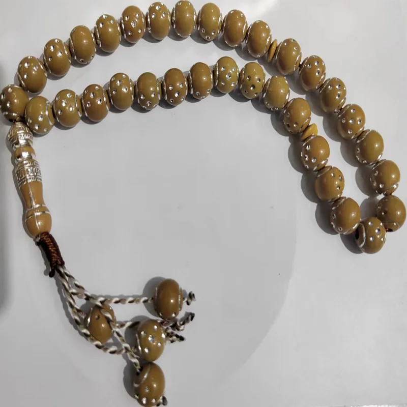 Acrylic Mala Muslim Prayer Beads Tasbeeh 33 And 99 Beads Tesbih Islamic ...