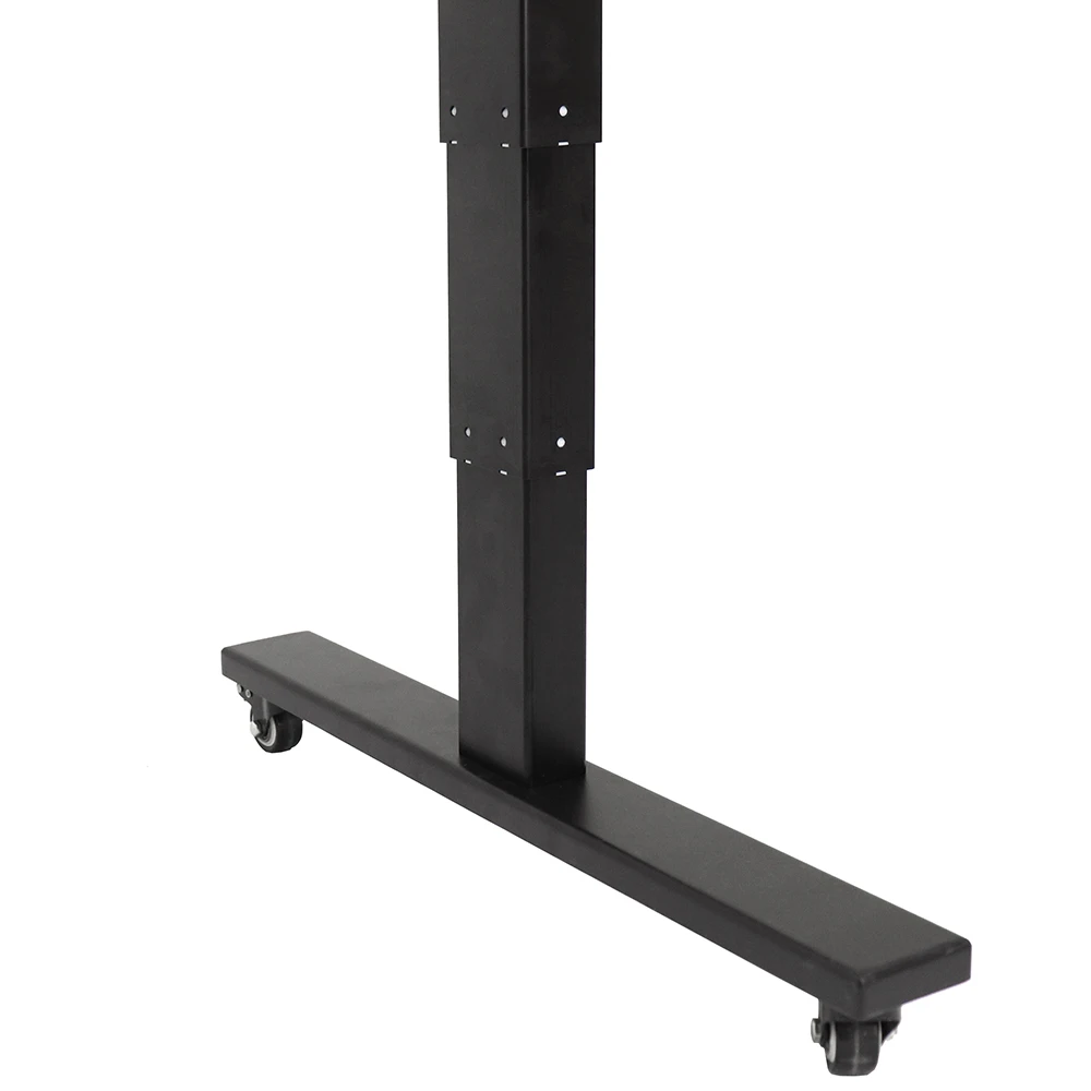 Vansdesk 2 Inverted Leg 3-stage Glass Desktop Table Office Sit And ...