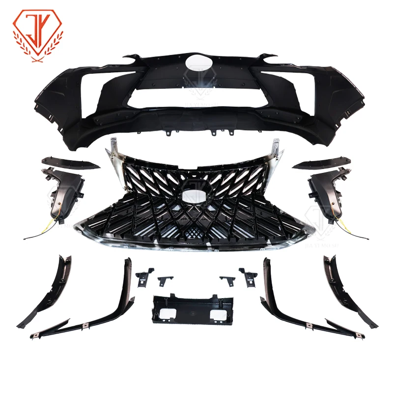 JY Brand 4x4 Offroad Bumper Body Kit Accessories Bumper Black Front ...