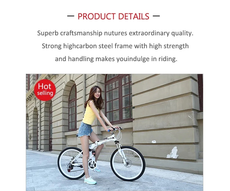 24 26 27.5 29 Inch Ladies Sport Bicycle Men's Recreation Bicycle Easy ...