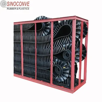 Flexowell Vertical Wave Conveyor Belt Wall Stand - Buy Sidewall ...