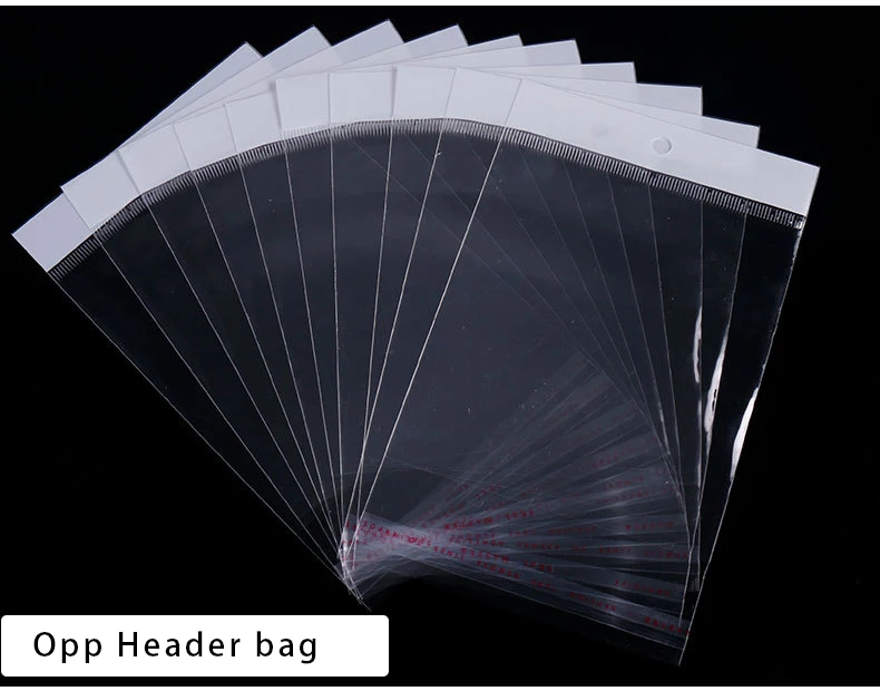Factory Promotional Transparent Clear Opp Bags With Adhesive Strip ...