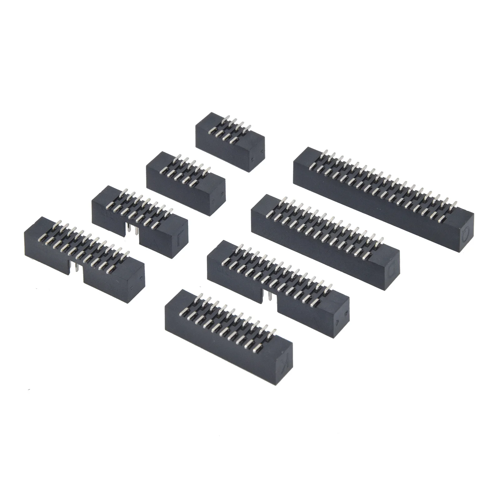 2mm Smt Box Header Socket 40pin Smd 2.54Mm Single /Dual Row 14pin/ 6pin ...