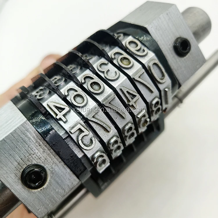 High Quality Heat Printing Numbering Head - 3-7 Days Delivery