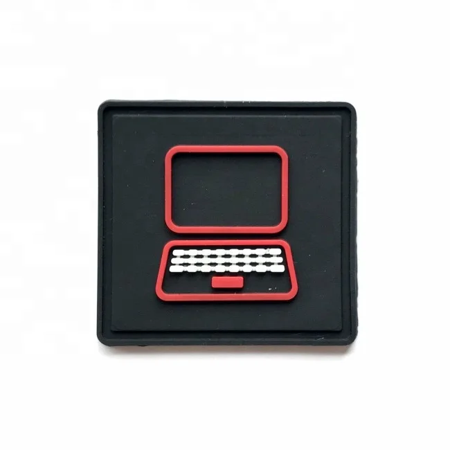 Customized plastic embossed logo soft pvc label for bag, View plastic ...