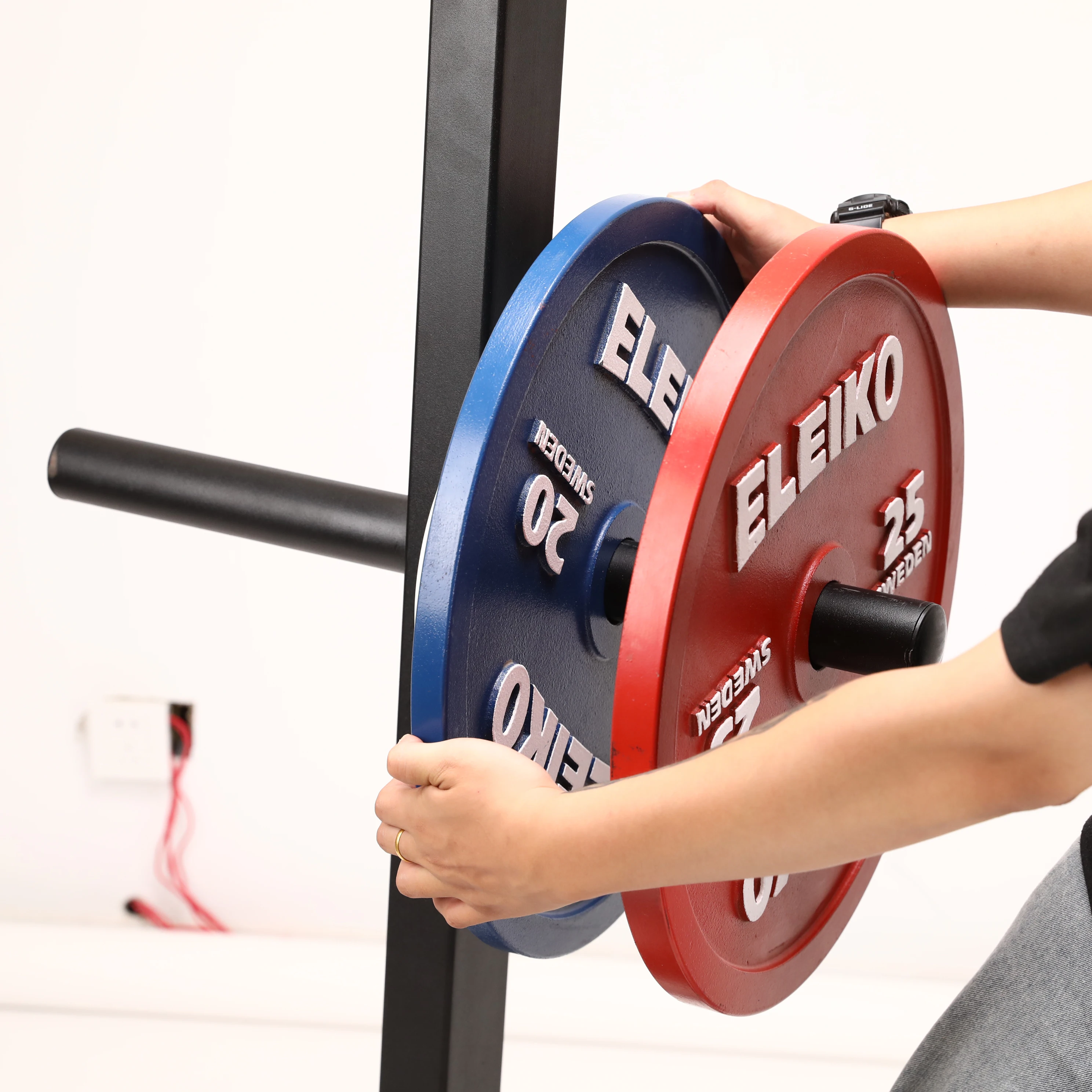 Barbell Large Hole Placement Rack With Steady Supply Fitness Equipment ...