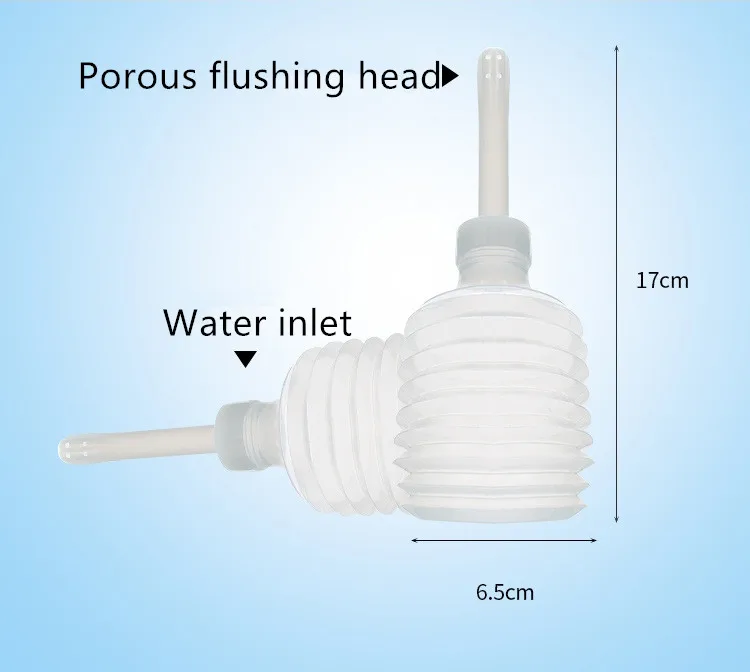 Female Vaginal Irrigator Portable Yoni Wash Enema Kit Water Cleanses ...