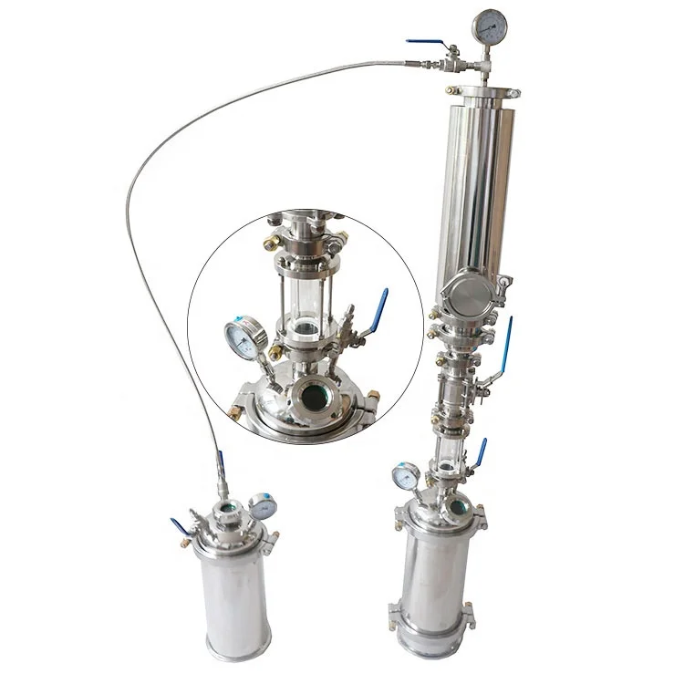 Stainless Steel 1 Lb Closed Loop Extractor - Customized Support