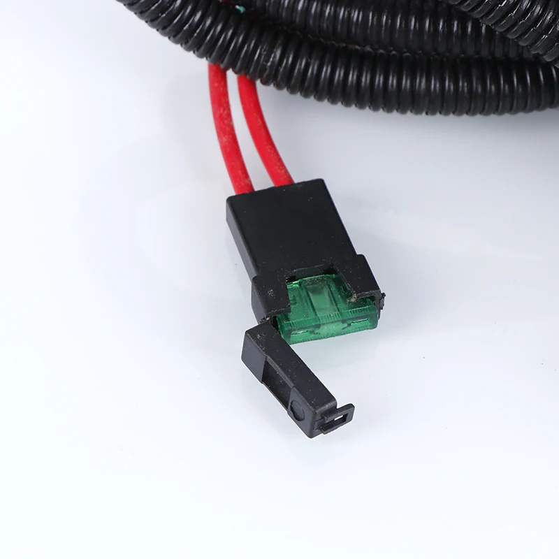 H4 LED Headlight Relay Wiring Harness Kit - Dual Relay