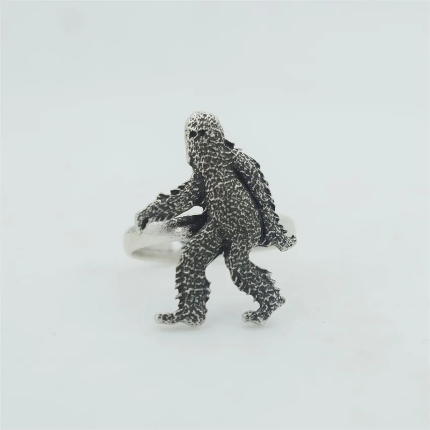 Adjustable Fashion Sasquatch Bigfoot Rings for Men & Women