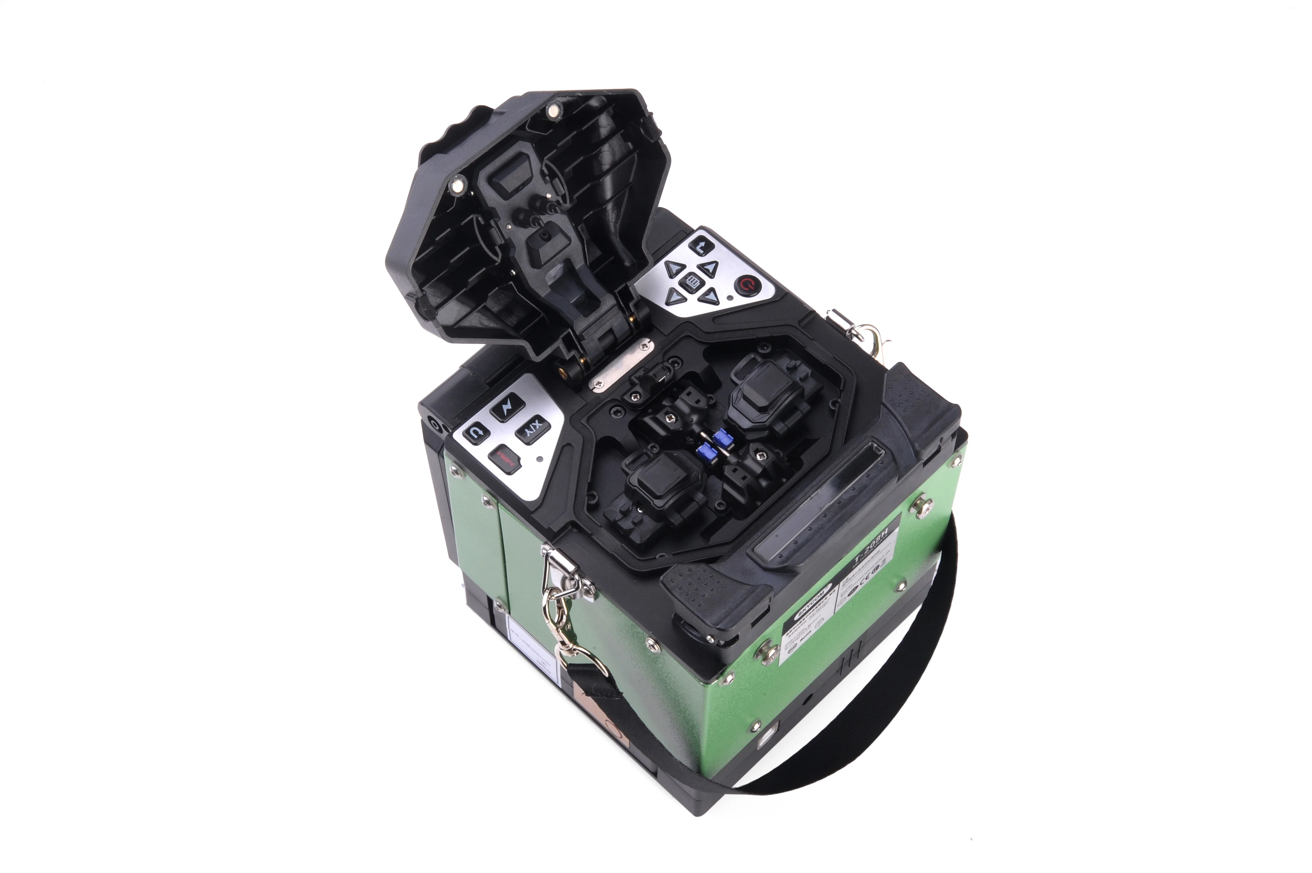 Fusion Splicer Cable fiber optic splicing machine with cleaver stripper ...