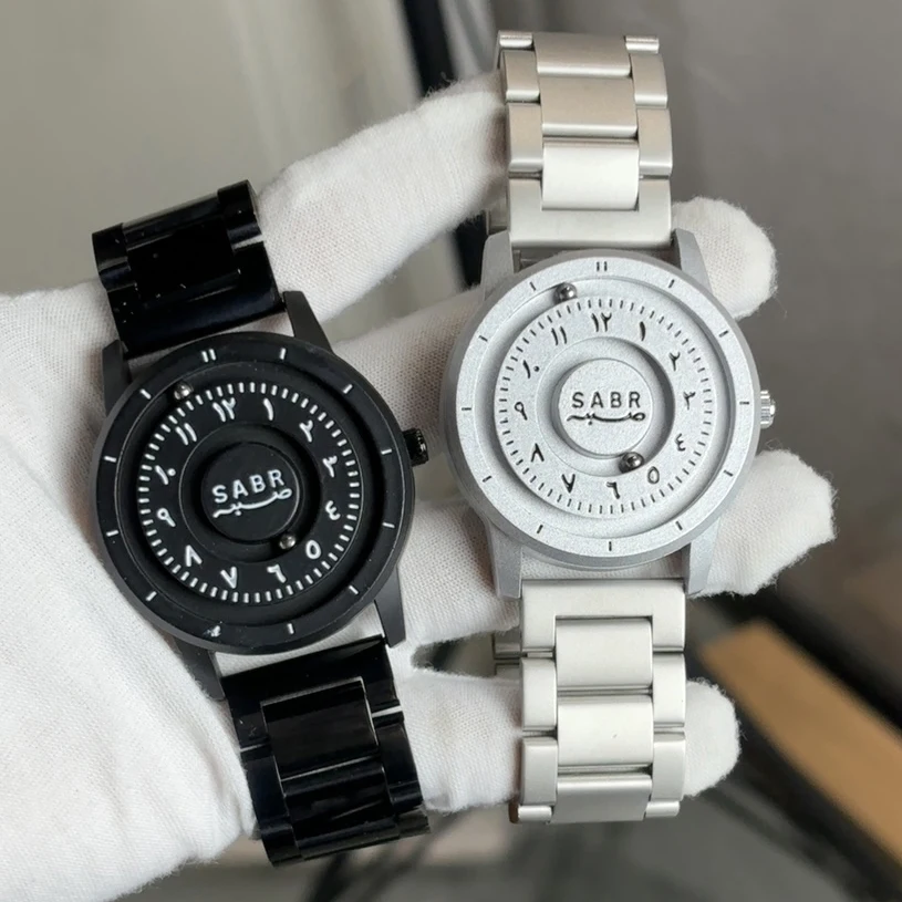 Sabr Arabic Numeral Watch Magnetic Bead Pointer Scale Personalized ...