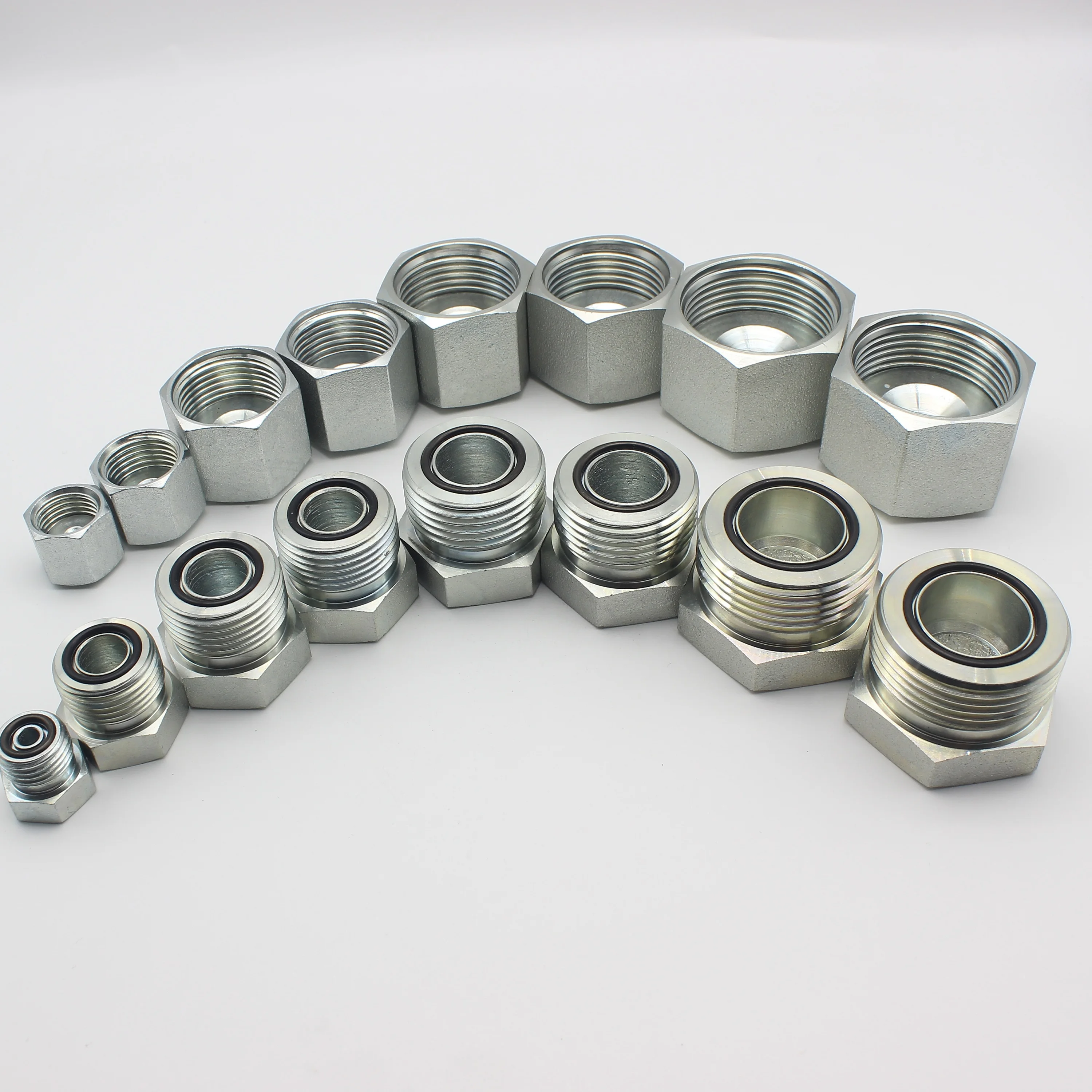 Vzen ORFS Plug&cap Kits - 64pcs Hydraulic Adapters