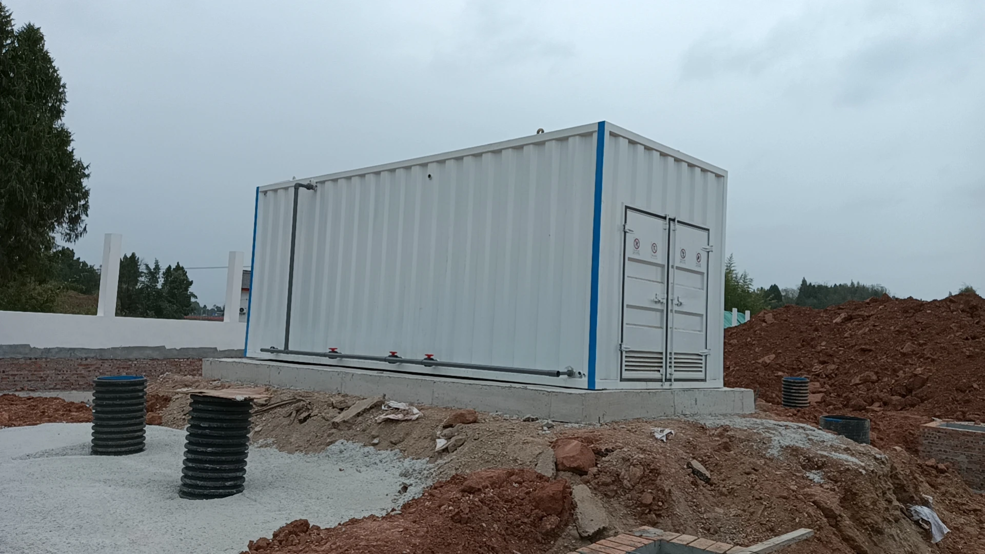 Containerized Mbbr System Domestic Industrial Waste Water Recycling ...