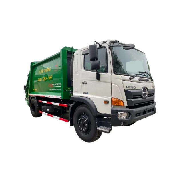 Garbage Truck Garbage Compactor Tank Truck Hino Brand Garbage Compactor ...