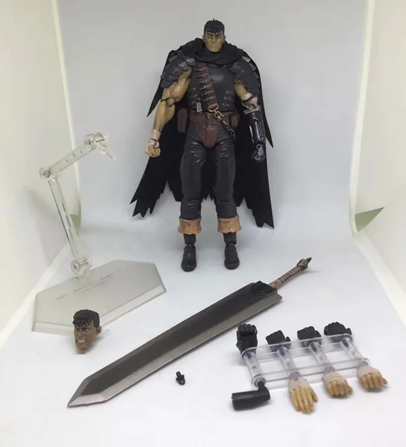 Figma 359 Sword Wind Legend Giggs Repainted Edition Warrior Black ...