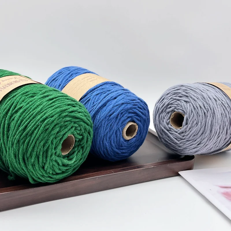 Cheap 8ply 16S Punch Needle Tufting Carpet Acrylic Milk Cotton Yarn ...