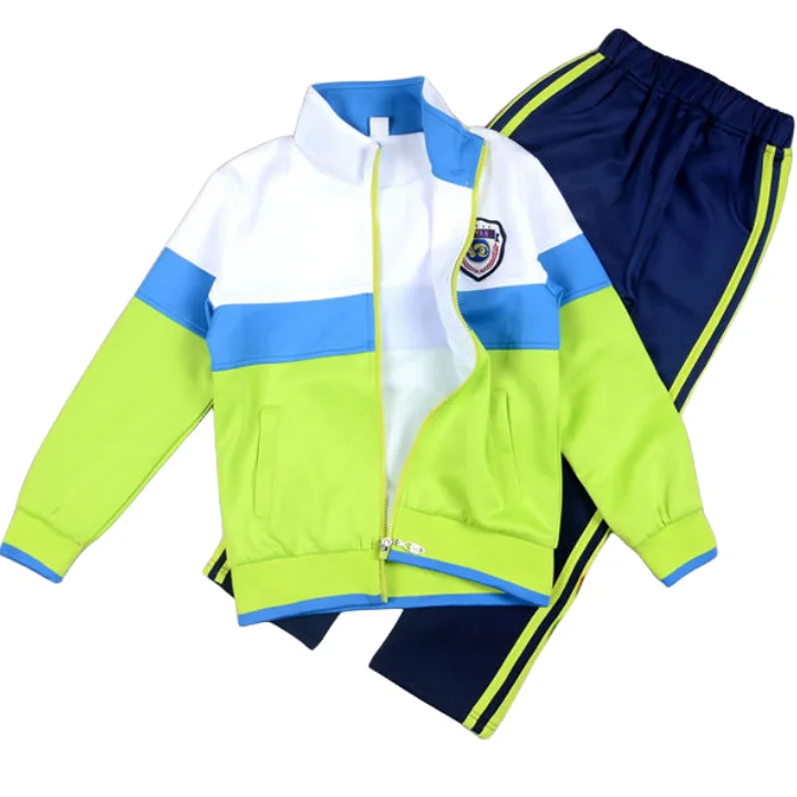 Latest Design Tracksuits Kids Primary School Uniform Cotton Sportswear ...
