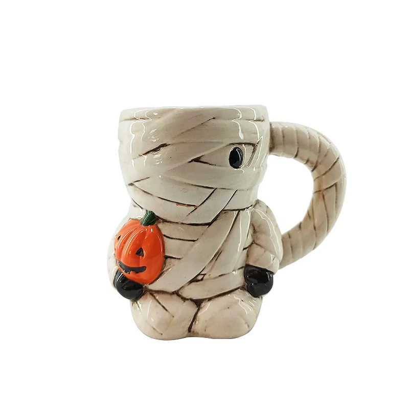 Halloween Ceramic Mummy Coffee Mug The Nightmare Before X-mas Witches ...