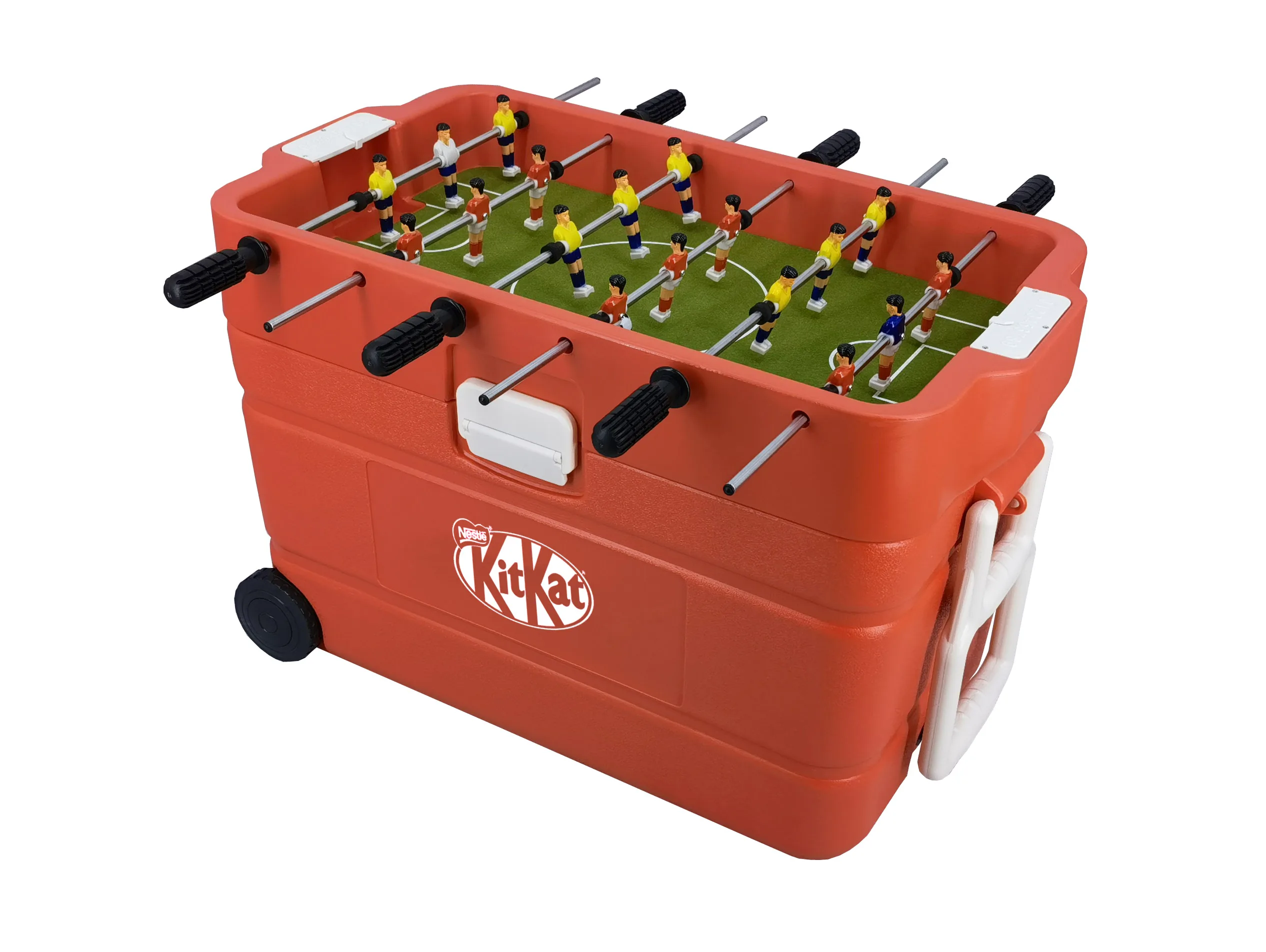 30L Game Cooler - Insulated Soccer Table for Outdoor Fun
