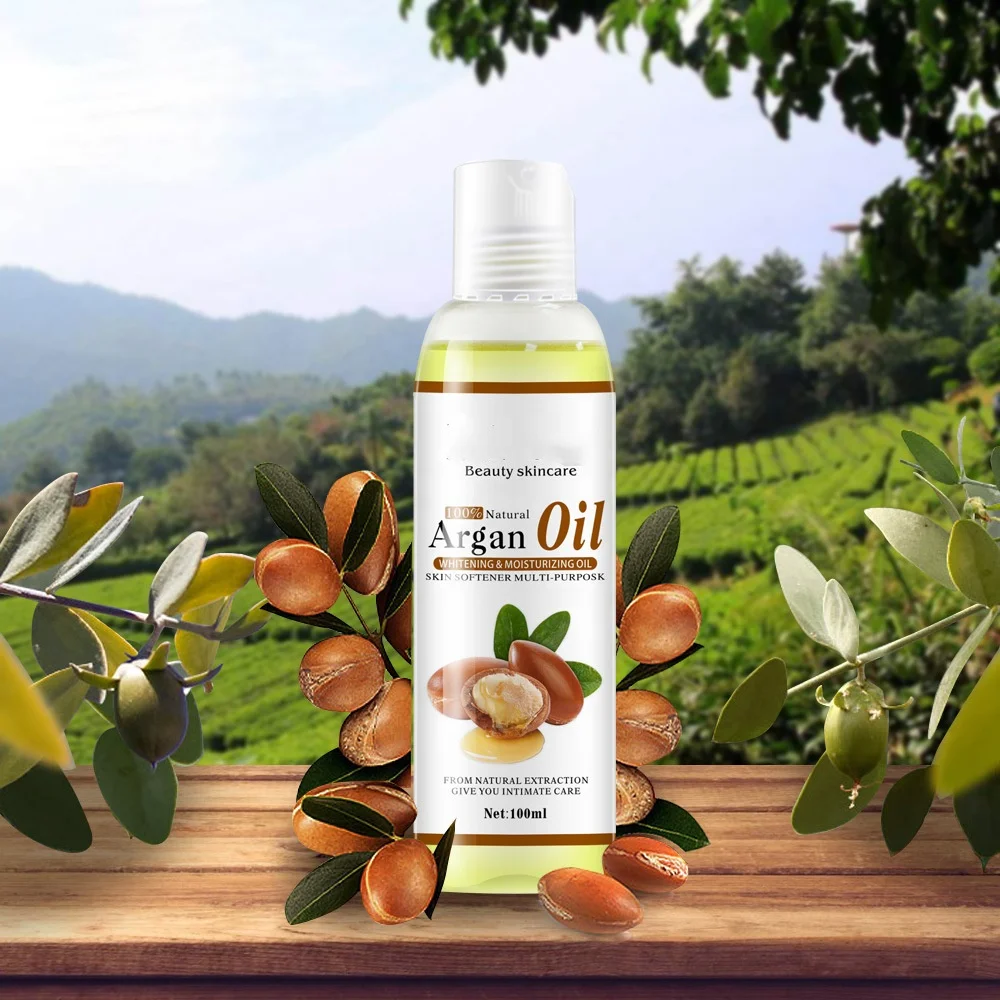 100% Pure Natural Argan Oil - Anti-Wrinkle & Skin Revitalizer