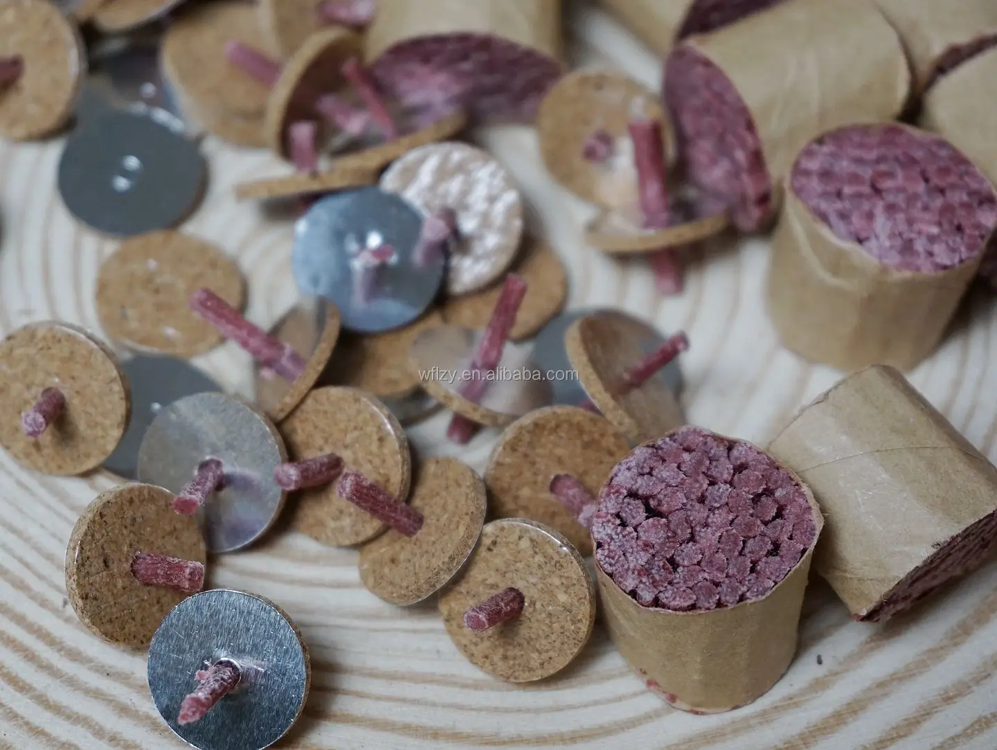 Vigil Oil FLOATING WICK - Jewish Floating Wicks & Cork Floaters