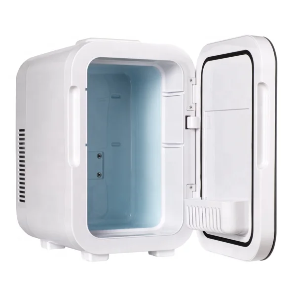 8L Mini Fridge with Tube Holes for Milk - Perfect for Coffee Shop