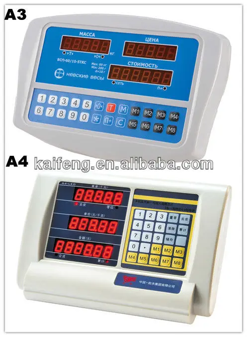 Digital Weighing Scale Head A11B - S/S Scale Indicator