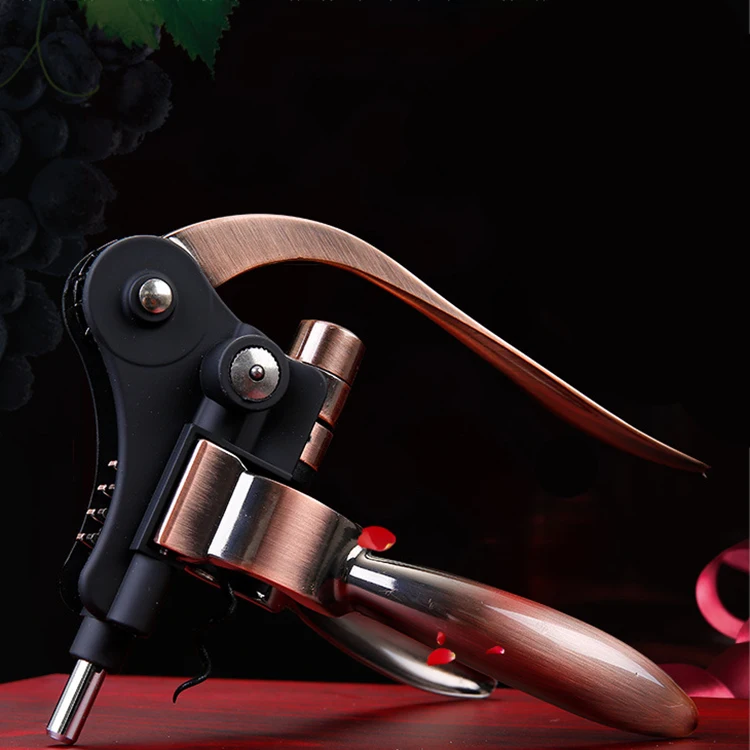 Zinc Alloy Rabbit Red Wine Opener Tool Cork Kit Tire Corkscrew Pourer ...
