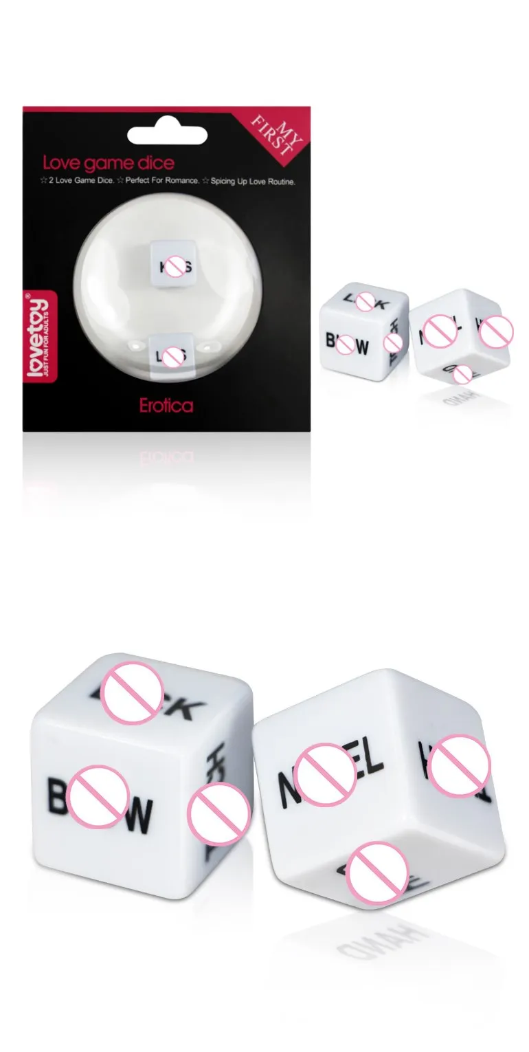 Venda Quente Casal Sexo Brinquedos Pvc Amor Jogo Dados Para Sexo