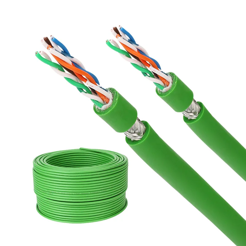 2 Twisted Pairs 24 Awg Unshielded Flame Retardant Elastomer Tpe ...