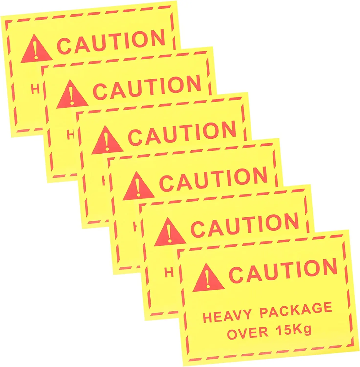 Overweight Warning Stickers Stickers Warning Decals Adhesive Shipping ...