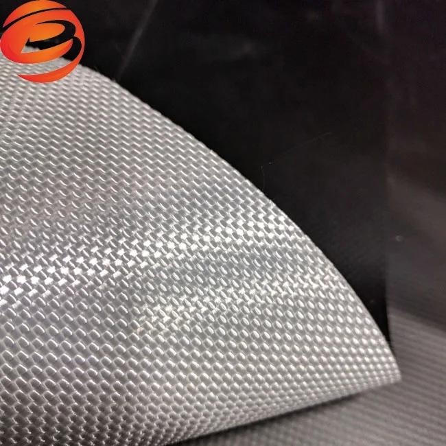1100 Dtex Pvc Coated Polyester Panama Woven Mesh Fabric On One Side For ...