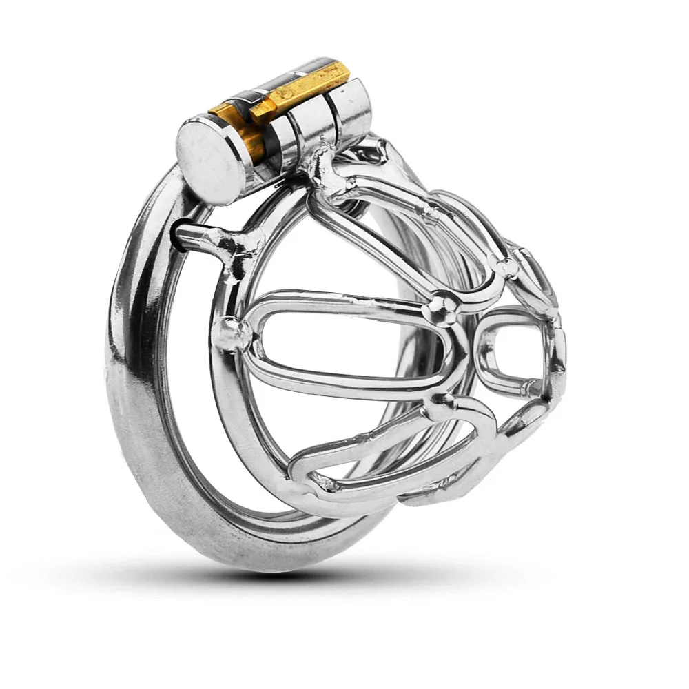 Invisible Locker Cockchastity Cage Robust Metal Device For Male ...