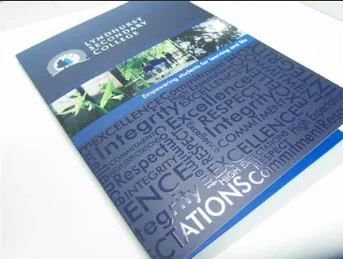 Custom UV logo A4 School Document Folder Business Folder Presentation ...