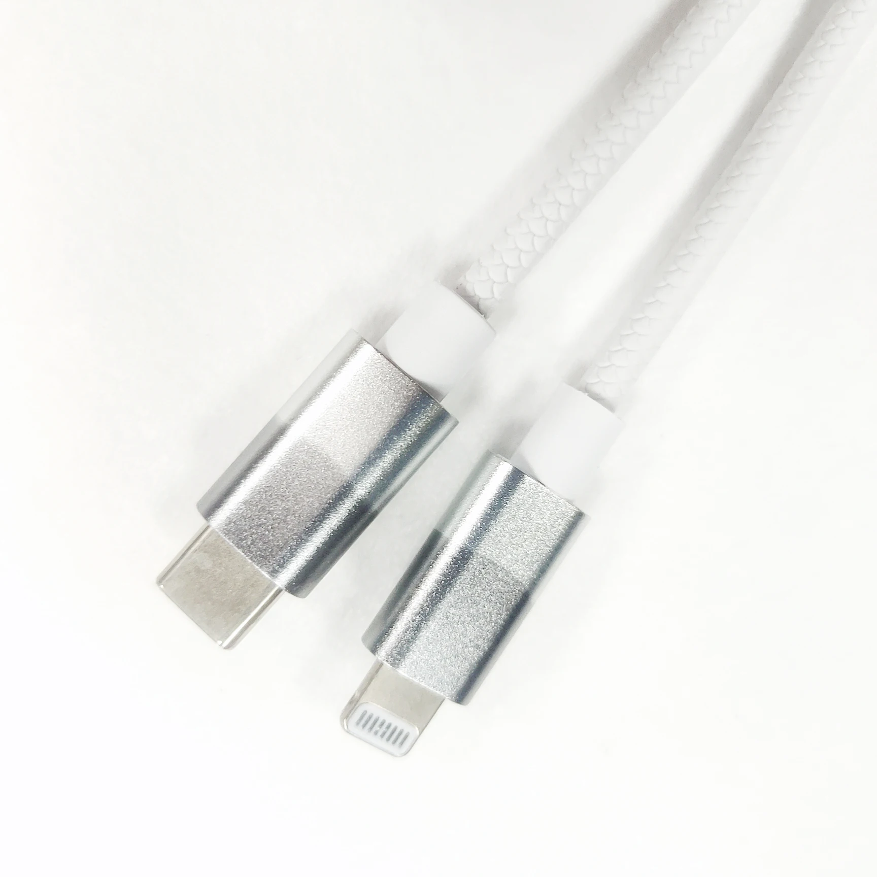 60w Fast Charging Gift Cable Tpe Embossed 8 Pin Original Mfi Charging ...