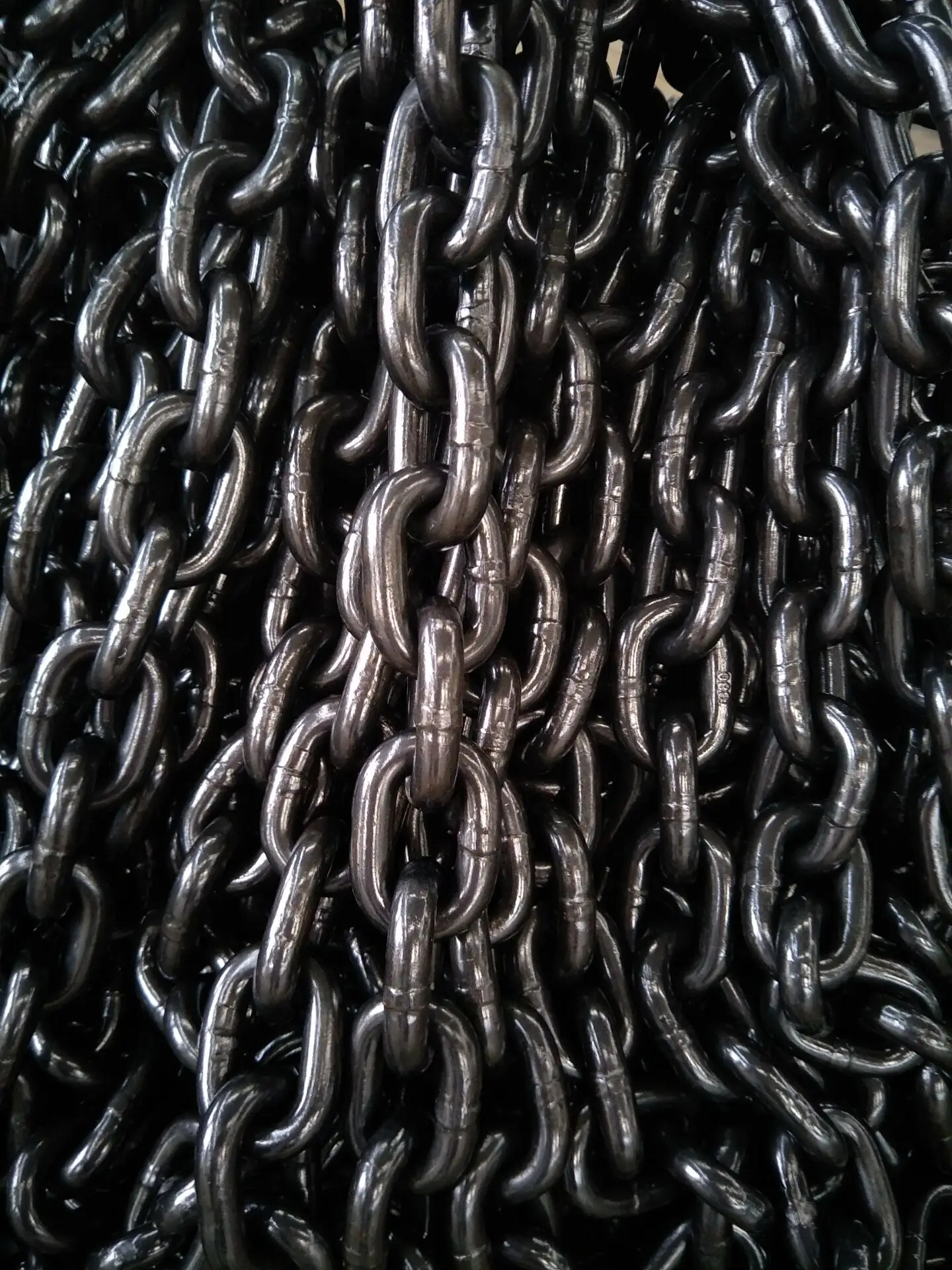 Mining Round Link Chain - Buy Bucket Elevator Chain / Chain Hoist ...