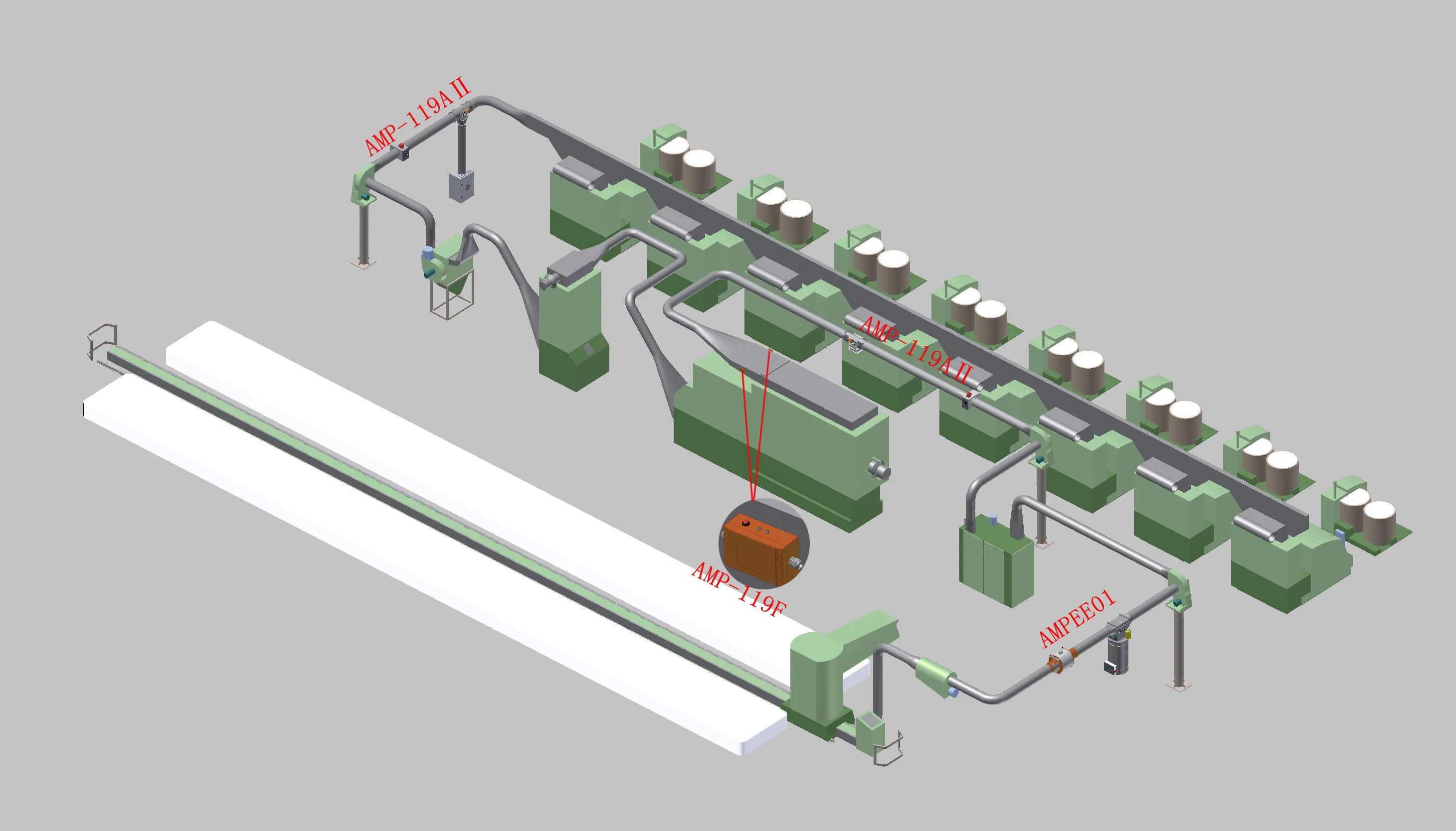 Eagle Eyes Metal and Spark Diverter for Textile Machines