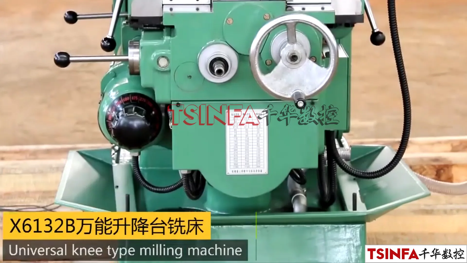 Tsinfa Universal Horizontal Vertical Milling Machine Mini Milling ...