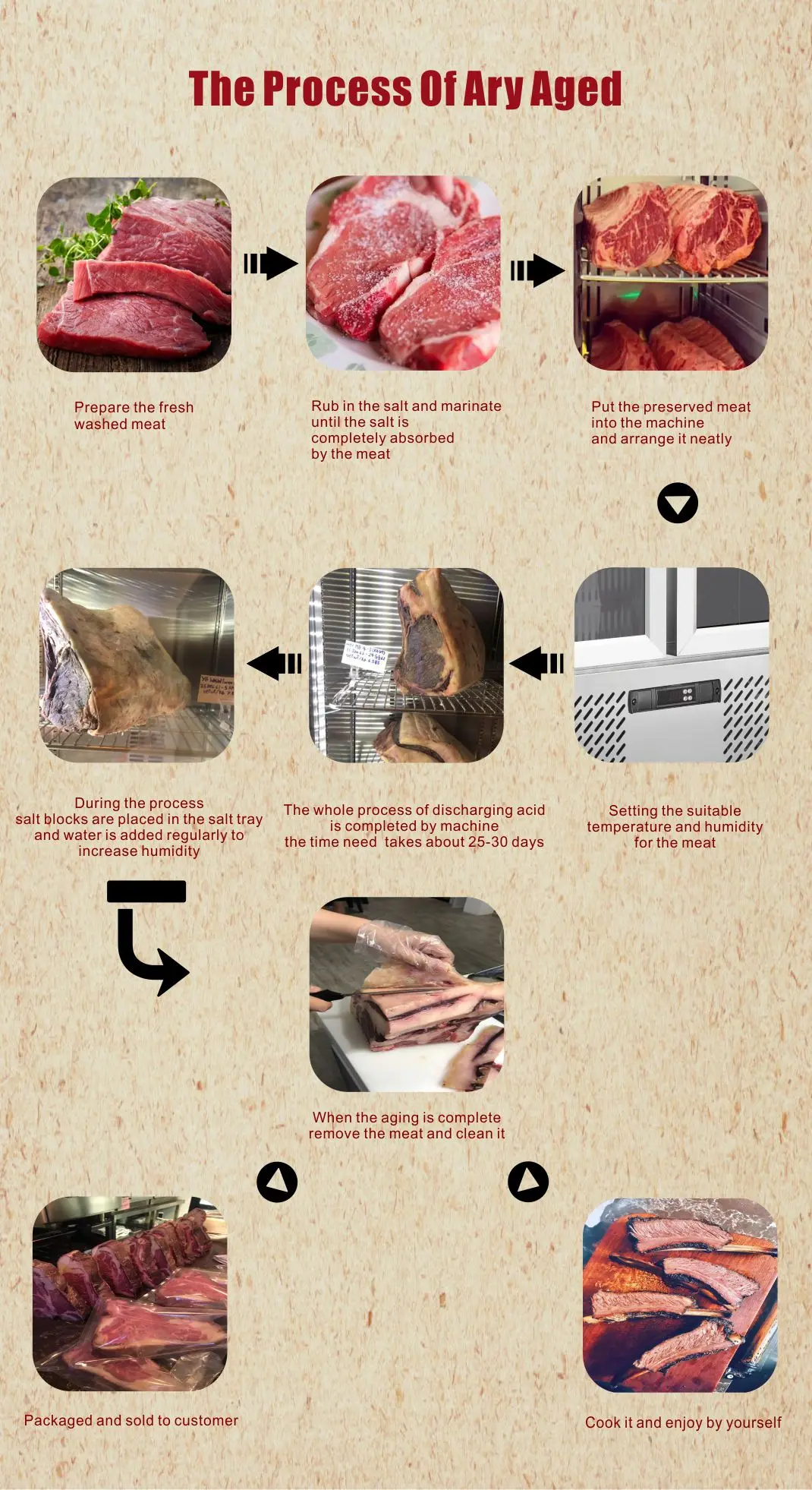 Cico Home Use Steak Meat Ager Dry Fridge Da-280as - Buy Steak Ager,Dry ...