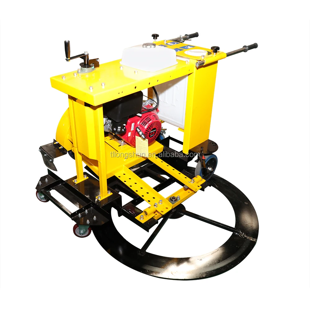 LONGSHUN Small Hand Push Manhole Cover Cutter Machine for Road Pavement ...