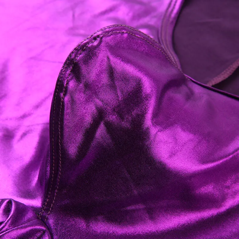 Tight Underwear Leather Bodybuilding Suit - Men's Undershirt