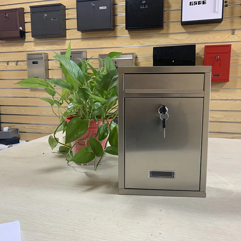 Wholesale Small Mini Metal Post Box Mailbox Wall Mounted Outdoor Mail ...