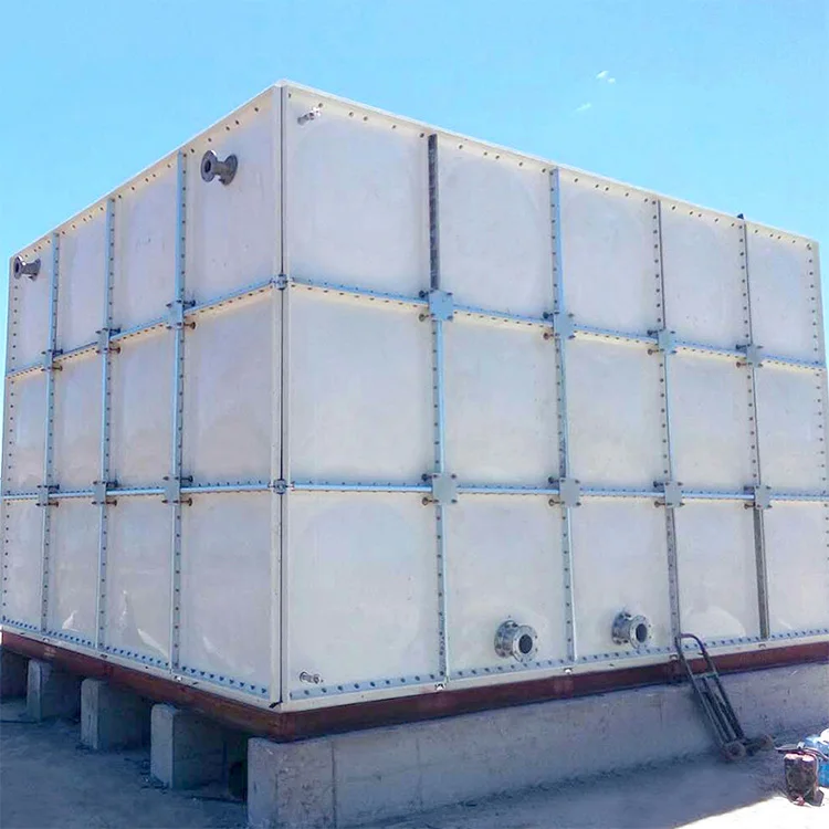 Fiberglass Frp Storage Water Tank Smc Combined 1000m3 Water Tank - Buy ...