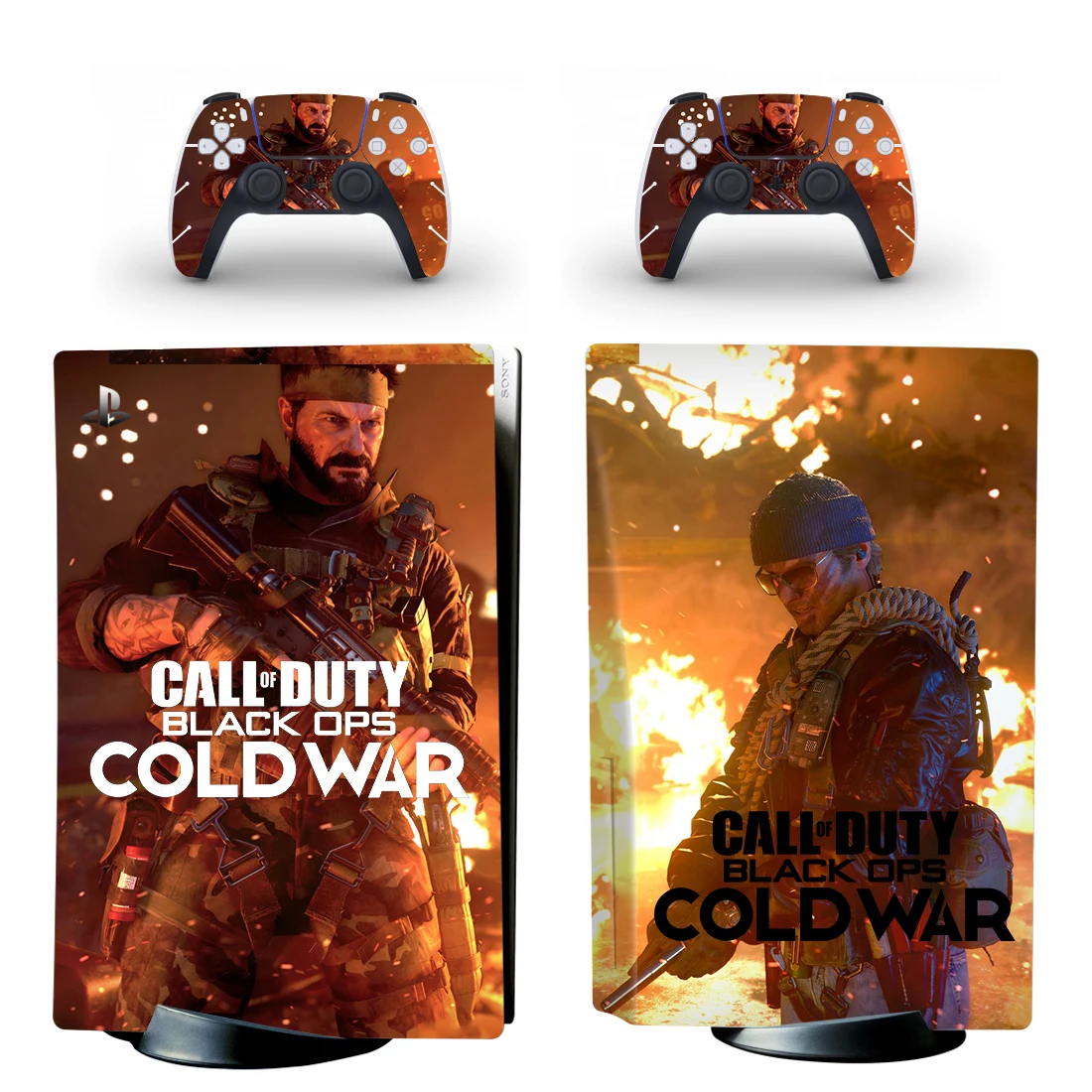 Call Duty Ps5 Vinyl Skin For Sony Playstation 5 Controle Console Cover ...