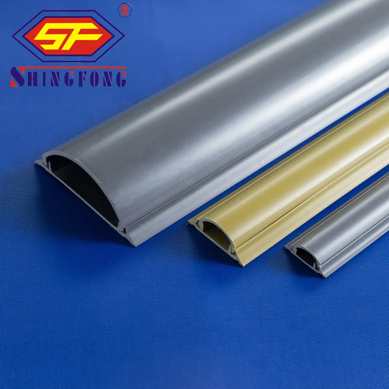 Arc Floor Pvc Trunking For Cable Tray Protect Half Round Pvc Cable ...