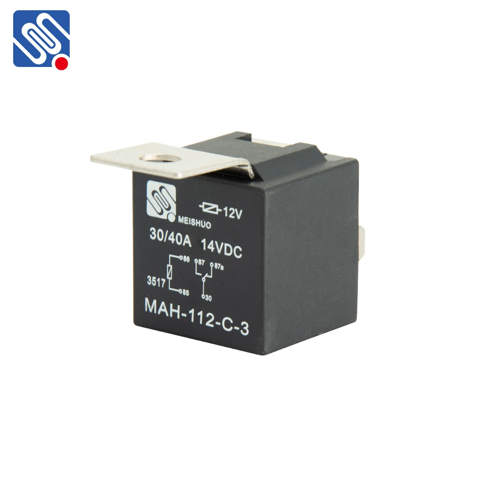 Meishuo Mah 12v 24v 4pin 5pin 30a 40a Car Relay Auto Relay Horn Relay ...